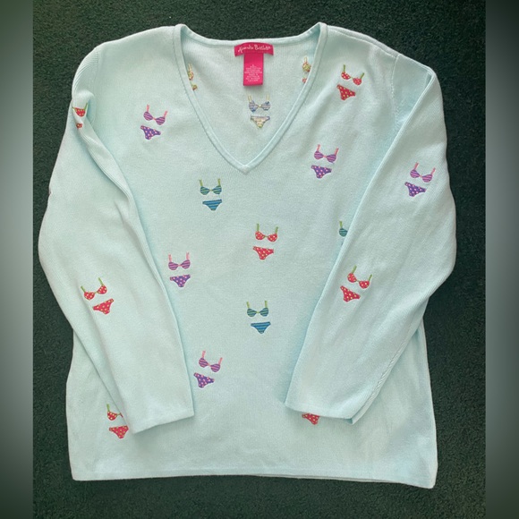 Sweaters | Ladies Fun Bikini Summer Sweater | Poshmark